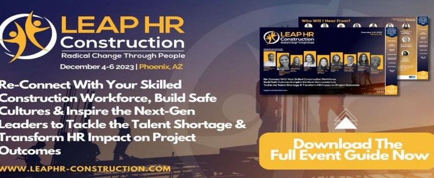 LEAP HR: Construction | Phoenix, Arizona | December 4-6 2023 (Dec 2023 ...
