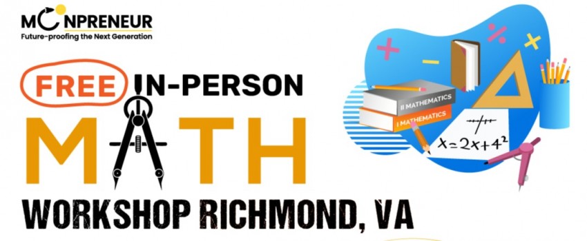 In-person Free Math Workshop For Kids at Richmond, VA (Grade 2nd-8th ...