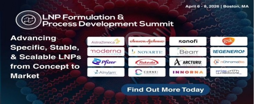 5th LNP Formulation and Process Development Summit (Apr 2026), Suffolk ...
