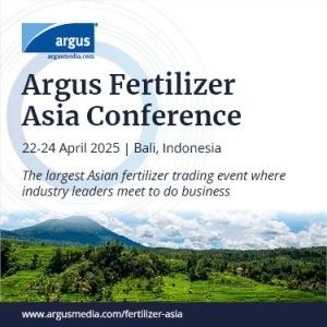Argus Fertilizer Asia Conference (Apr 2025), Nusa Dua, Indonesia ...