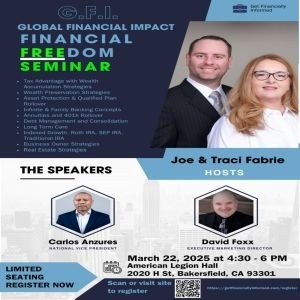 Financial Freedom Seminar (Mar 2025), Bakersfield, United States ...